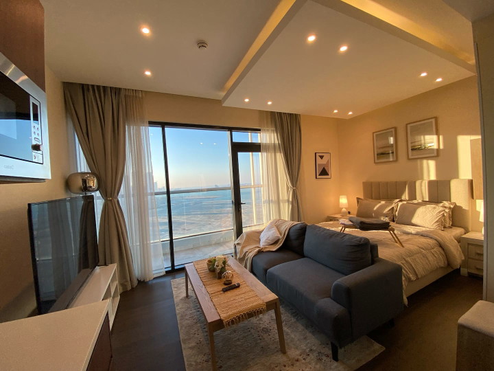 Studio Confortable Avec Balcon Et Vue Sur La Mer - Bahreïn