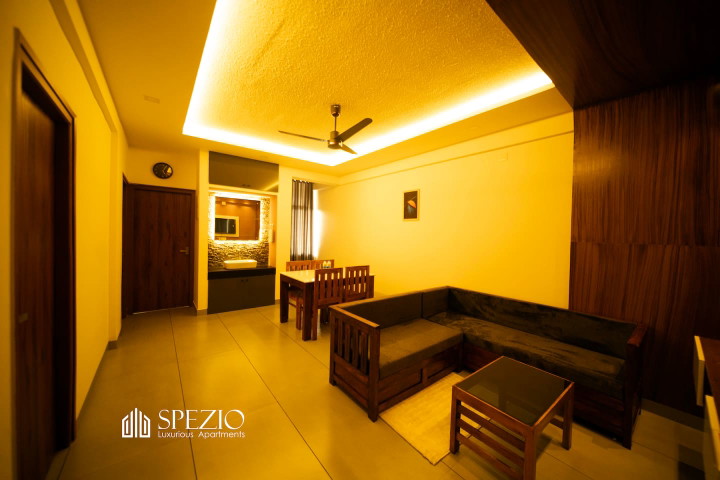 Spezio Luxurious Apartments  Fully Furnished 2bhk - Kerala