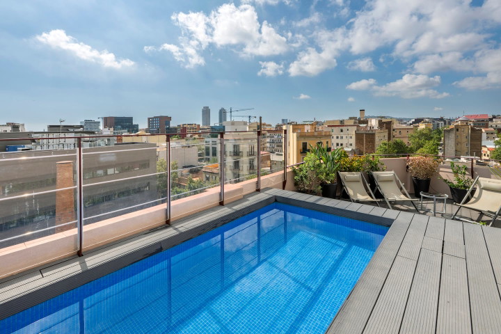 Flat Near The Beach With Shared Pool And Terrace - Badalona