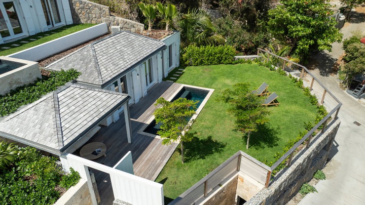 Couple Ou Petite Famille, Piscine, Jardin, Vue Mer - Saint-Barthélemy