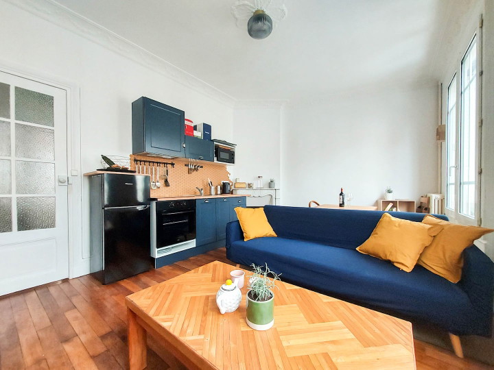 Appartement Pour 2-4, Avec Chambre Et Parking - Bois-Colombes