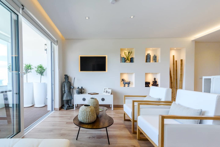 Elegant Zen Apartment, Jacuzzi Balcony, Old Town - Albufeira