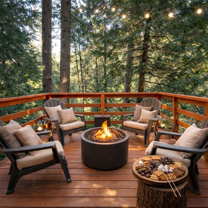Cozy Mountain Cabin With Fireplaces & Forest Views - San Bernardino, CA