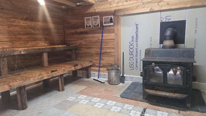 Dryfork Sauna House - Afternoon/evening Session - Davis, WV