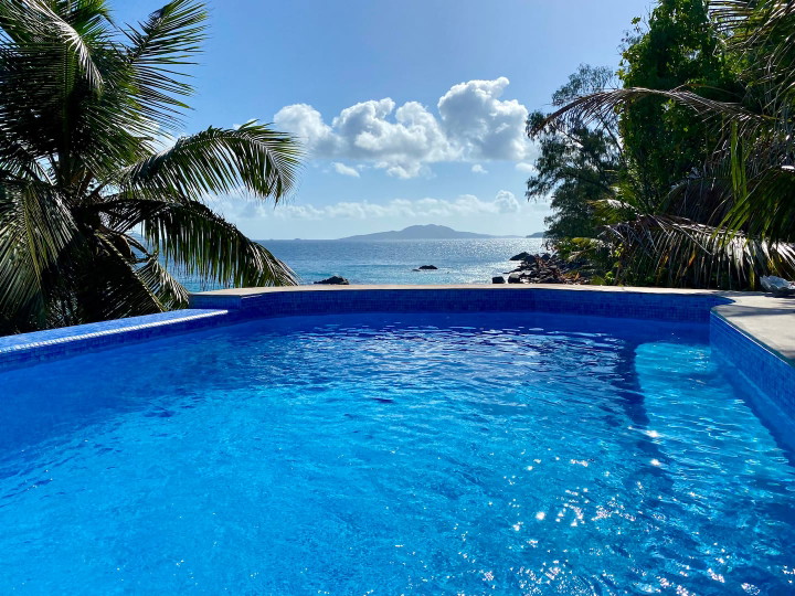 House Seen From The Islands. - Mahe, Seychelles
