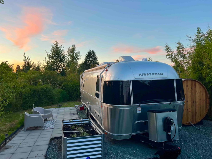 Airstream Sauna & Mountain View! - Bellingham, WA