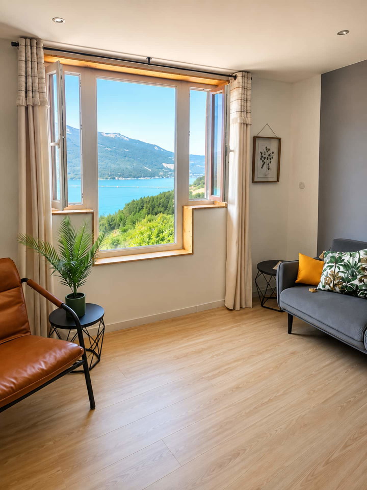 Le Duplex Spacieux T3 Avec Vue Lac - Réallon