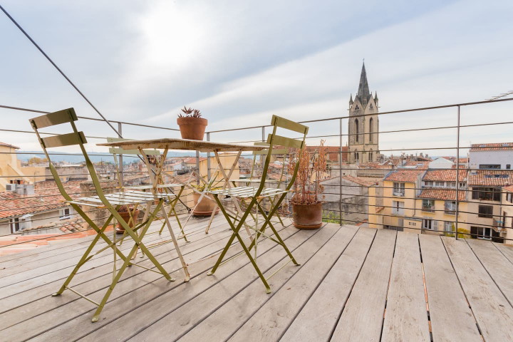 Loft En Centre Ville Avec Terrasse - Aix-en-Provence