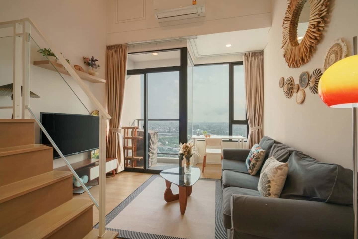 High-floor Duplex | Open-view Workspace | King Bed - Tailandia