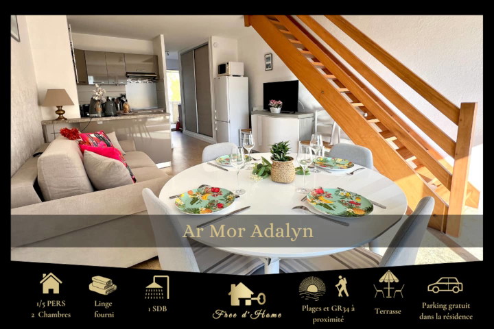 Ar Mor Adalyn - Balcon - Parking - Plages & Gr34 - Guidel