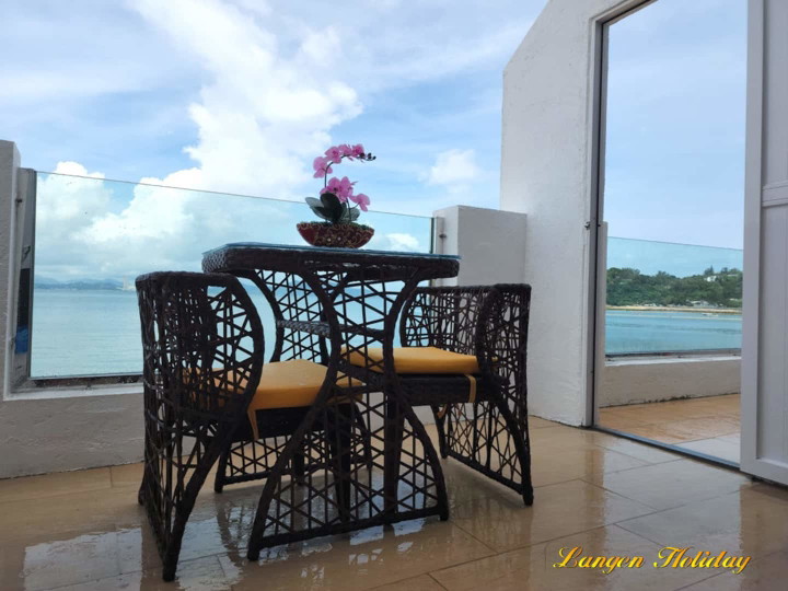 長洲 5c3 海景2人玻璃露台度假屋，免費燒烤爐bbq - Discovery Bay