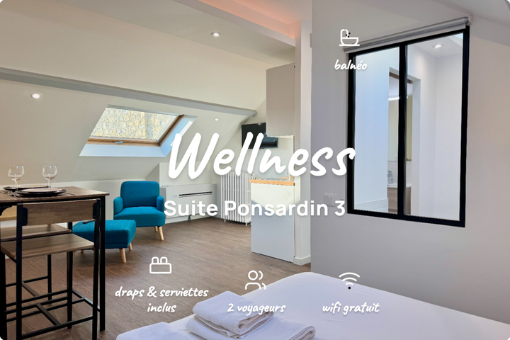 Wellness Suite Ponsardin 3 - Reims Centre - Reims