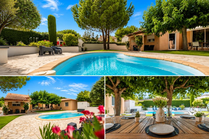 Villa Lumineuse Avec Piscine & Jardin - Carcassonne