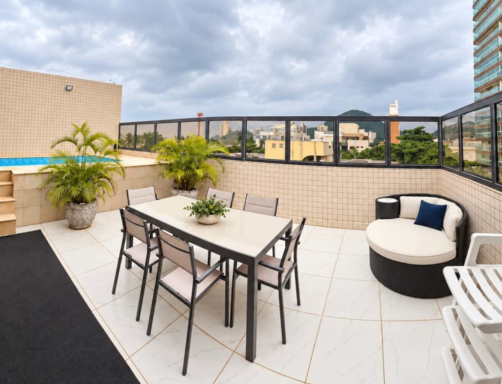 Cobertura Duplex - A 100m Da Praia Enseada - Brazil
