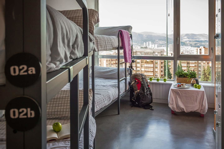 Habitación Completa Grupo 4 Personas - Bilbao