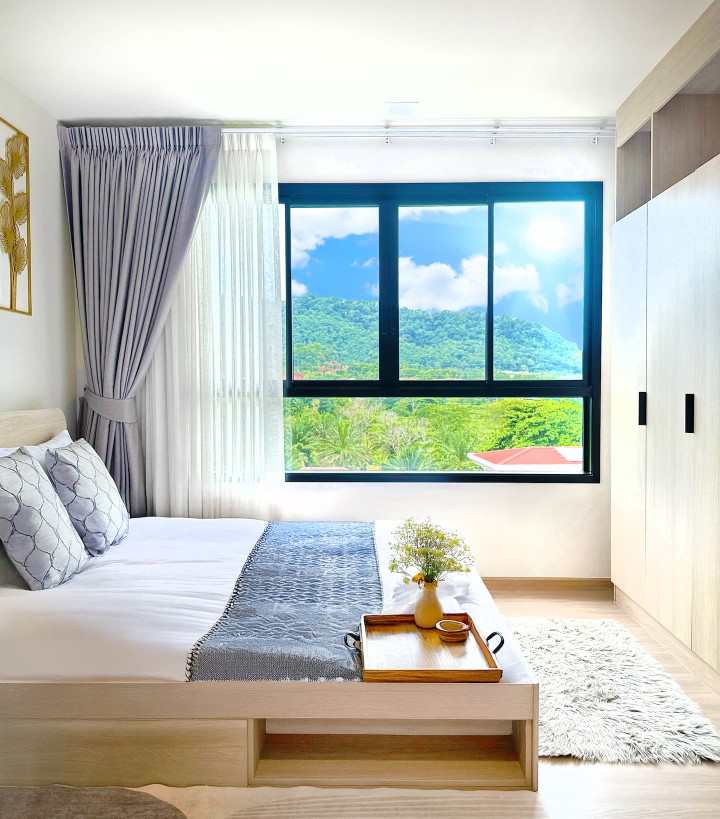Top-floor 1br + Free Parking, Wifi /W Pool & Gym - Phuket district, Thailand