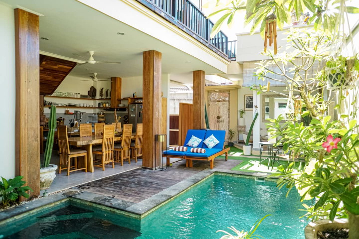 3br Designer Villa In Umalas With Ricefield Views - Seminyak