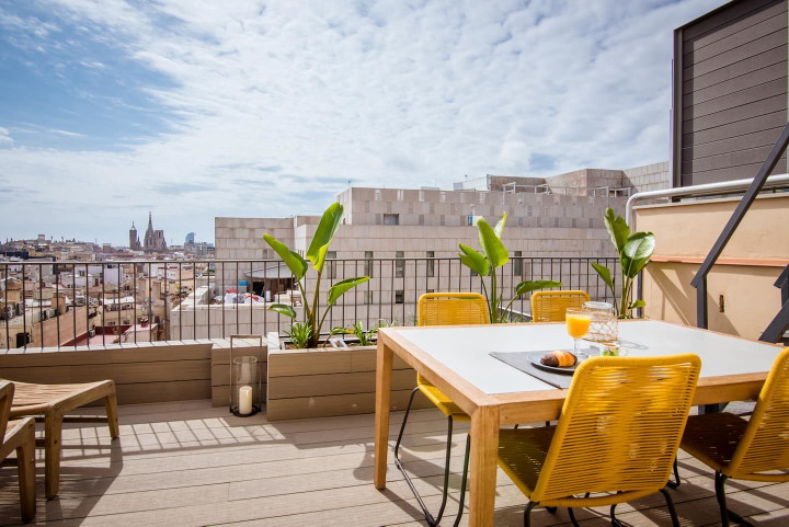 Central Penthouse With Terrace Placa Catalunya Iii - Barcelona