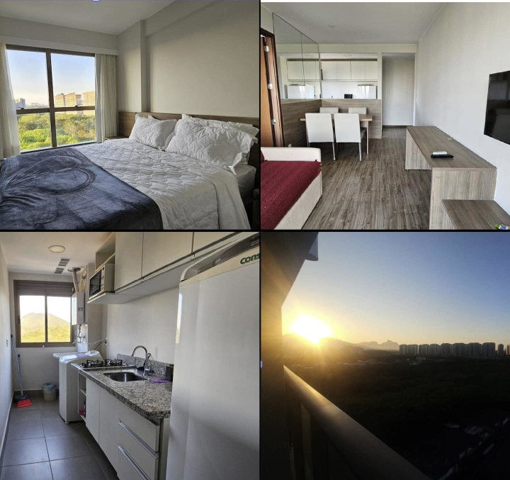 Apartment In Barra With Kitchen And Garage 101bl2 - Rio de Janeiro
