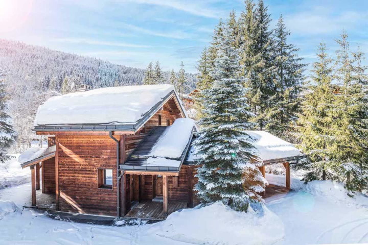 Chalet, Op 200m Van De Ski Piste, Fitness, Terras, Open Haard Of Houtkachel, Parkeren, Televisie - Courchevel