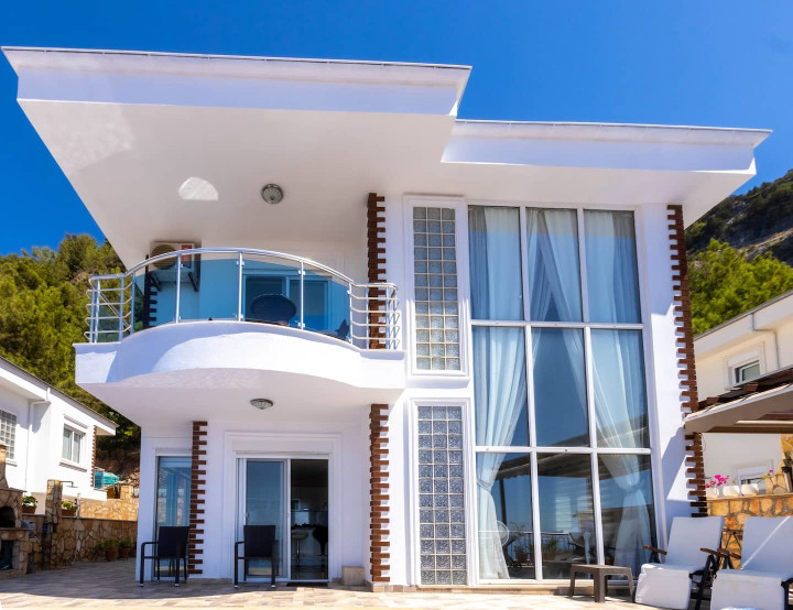 Villa With Infinity Pool And Panoramic View - 알라니아