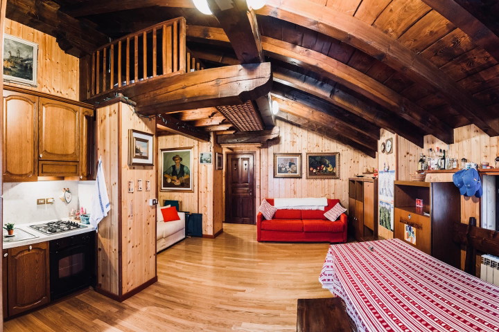 Douillet Studio Pour 4 Personnes - Gressoney-Saint-Jean