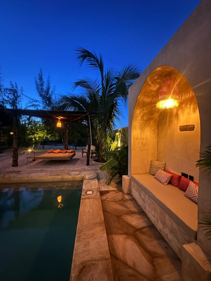 Zanzibar Tropical Boho Retreat | Pool & Nature - タンザニア