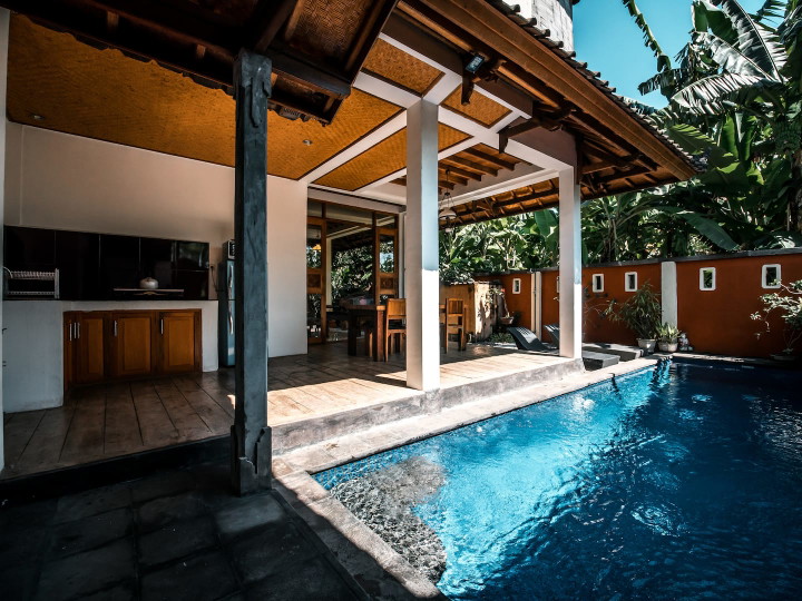 Authentic 3bds Villa -Private Pool -Walk To Beach - Bali