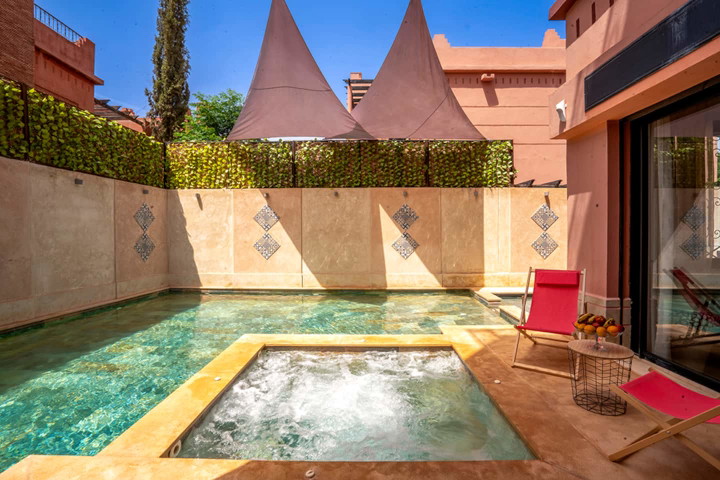 Villa_azao/medina 9 Min/gym/pool/hamam/jacuzzi* - Marrakech