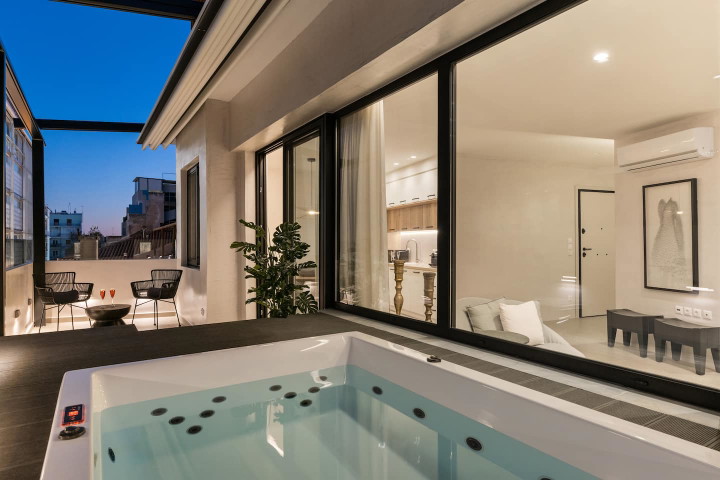 Syntagma Residence With Private Heated Jacuzzi - Athen