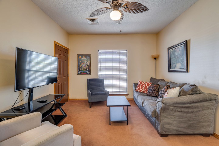 Mardi Gras Downtown River View Apartment - Monroe, LA