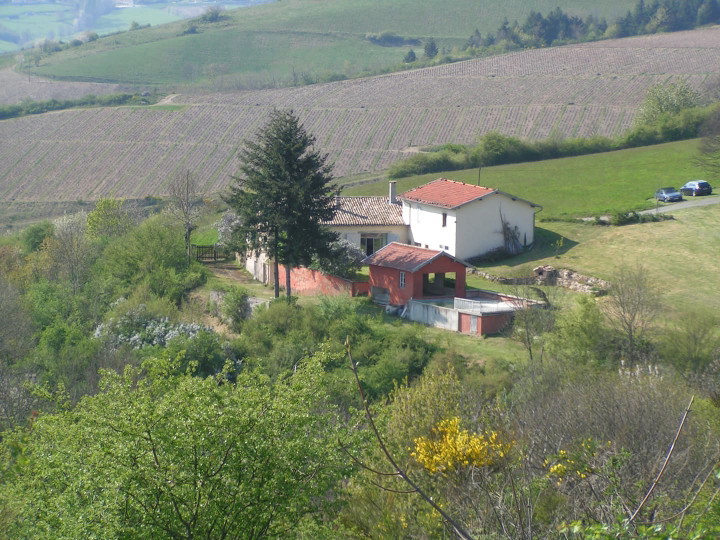 Beaujeu : Ancienne Ferme Rénovée Avec Vue - Beaujolais