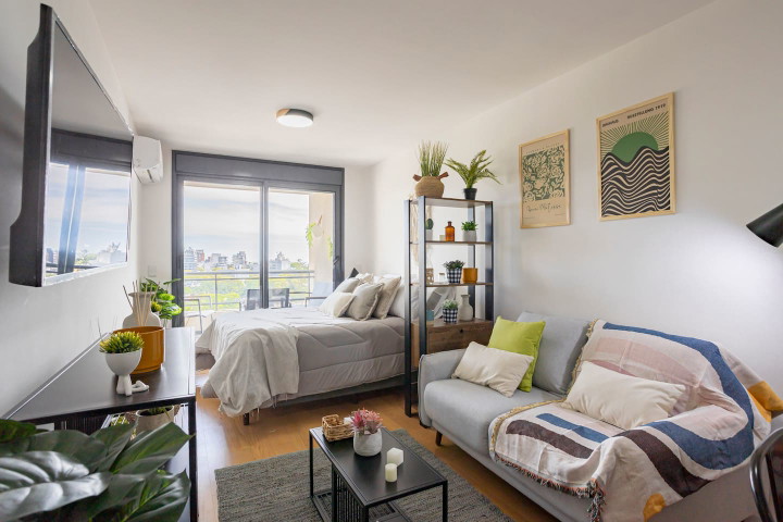 Full Ptacarretas | Gym | Great View | Balcony+wifi - Montevideo