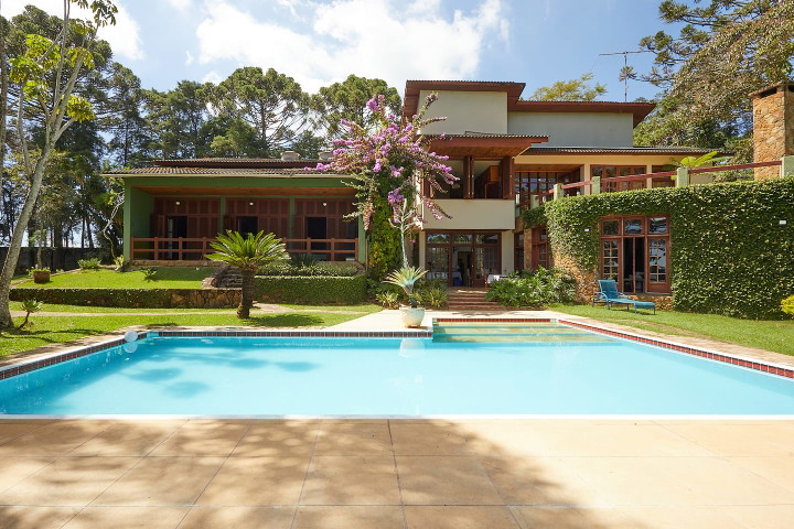 Casa Pinheiral With Tennis Court, Swimming Pool, Sauna And Jacuzzi - Brazilië