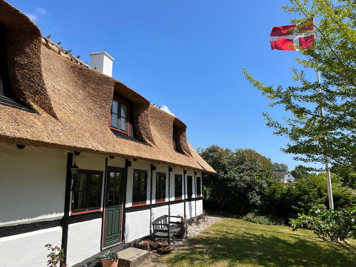 Restored Thatched 18th Century Farmhouse - Denmark
