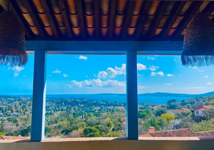 Vue Mer Les Restanques Piscines Wifi-climatisation - Grimaud