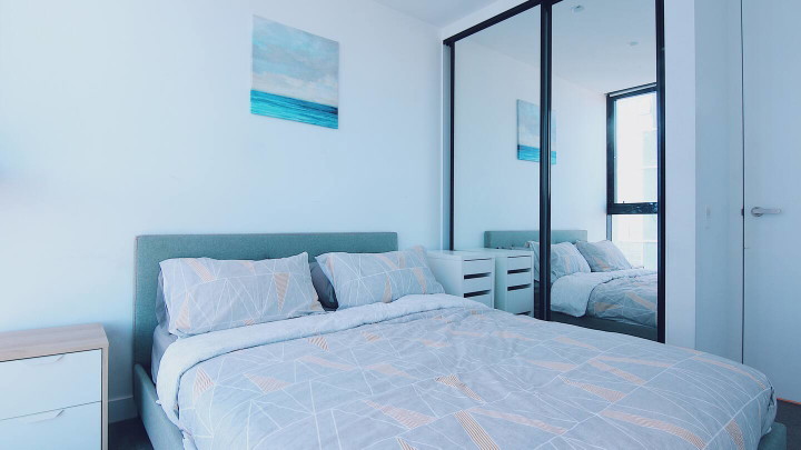 2bed 2bath Minimalist Apartment In Cbd Cbd双房简约风格公寓 - Melbourne