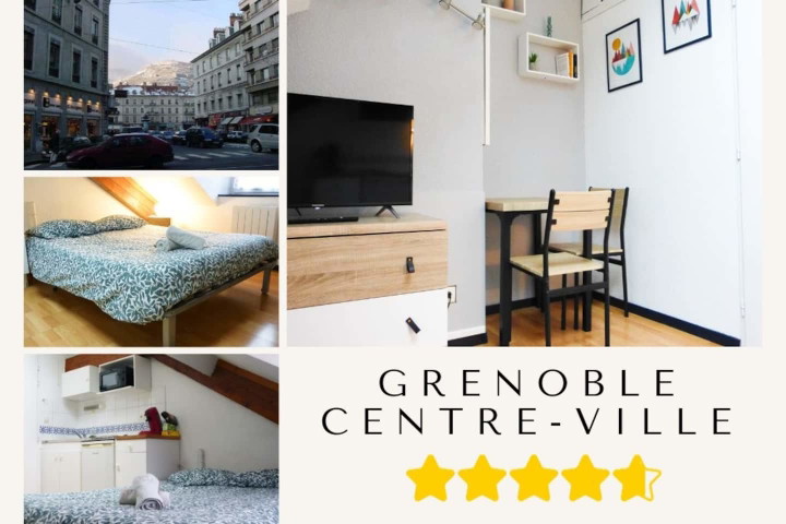 Charmant Studio En Plein Cœur De Grenoble - Grenoble