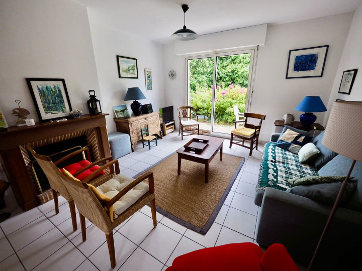 Plage Du Berchis Maison De Vacances En Famille - Larmor-Baden