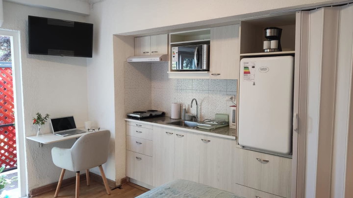 Comfortable Studio Steps Away From The Subway - Las Condes