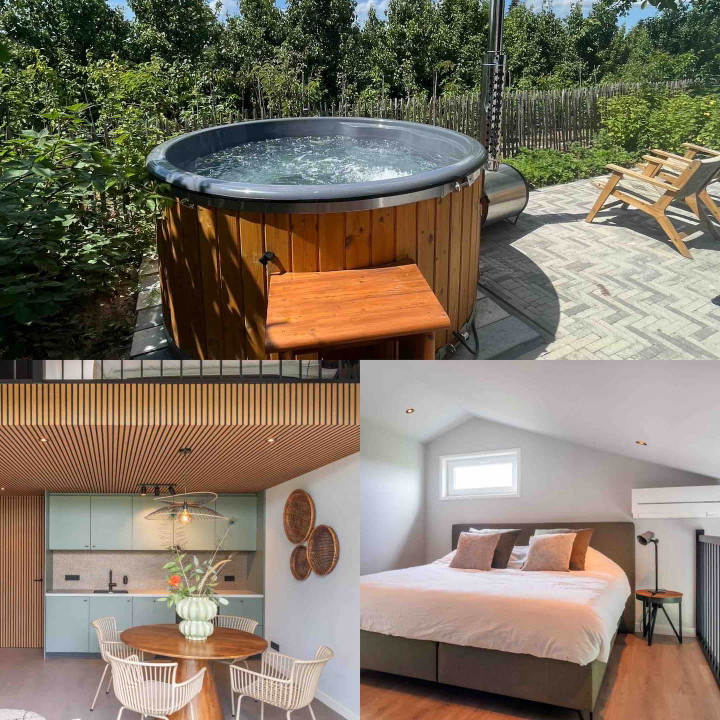 Casa Fico, Luxury 4-pers. House With Hot Tub/jacuzzi - Zeeland