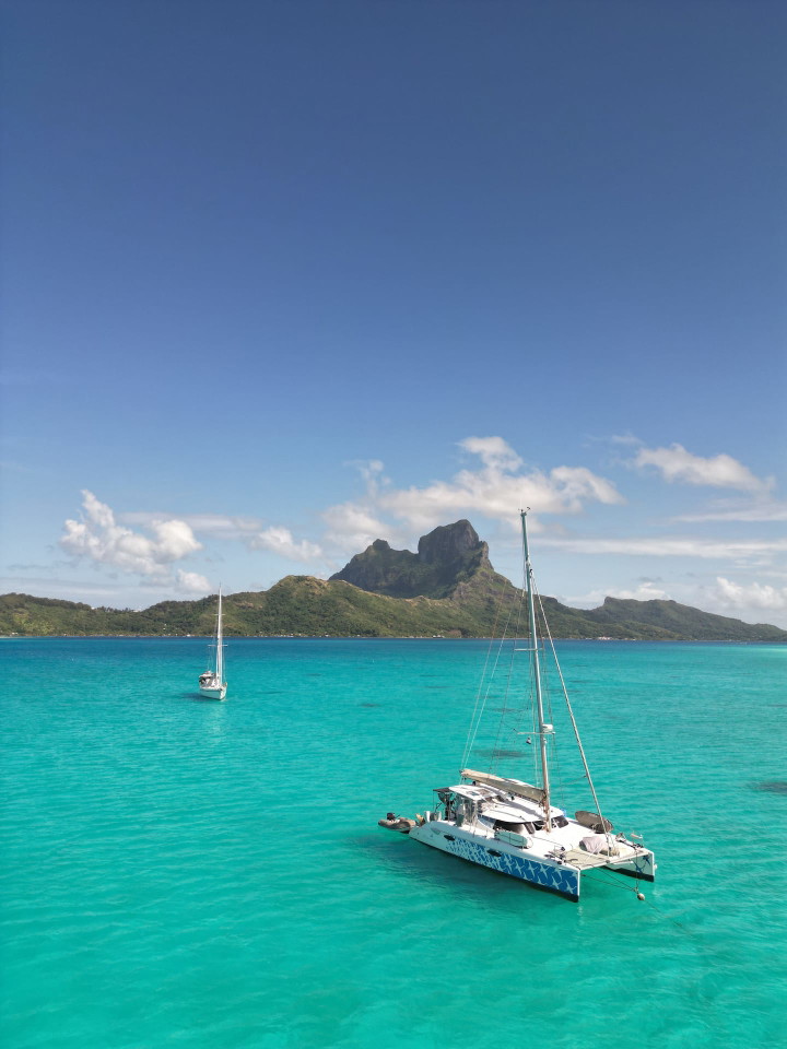 Catamaran Tout Confort Sur Le Plus Beau Lagon - Bora-Bora