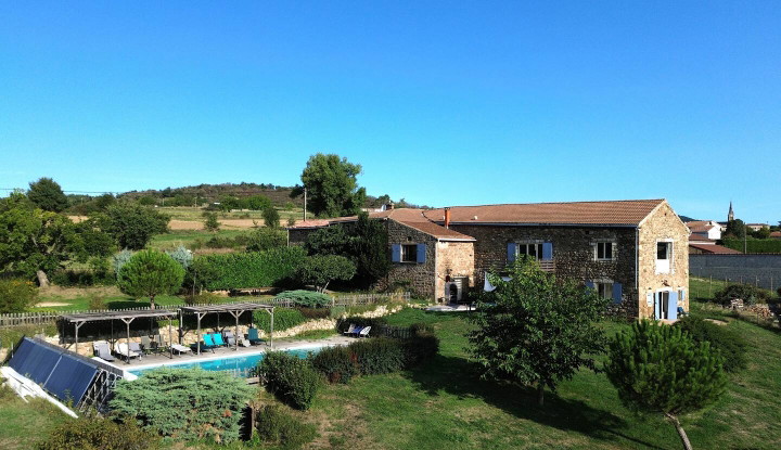 Grand Gite 26 Couchages Avec Piscine - Ardèche