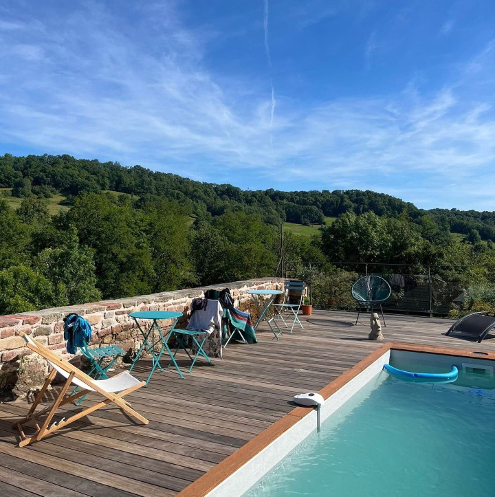 Chambre Familiale Sous Les Toits, Avec Piscine - Collonges-la-Rouge