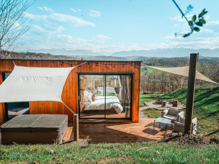 Unusual Chalet / Spa / Pyrenees View / Fire Pit - フランス