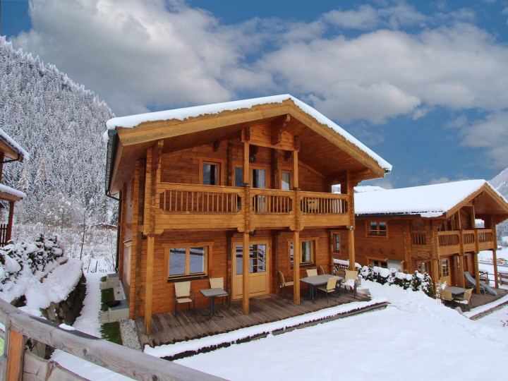 Primitive Wooden Chalet With Private Wellness Area And T - Königsleiten