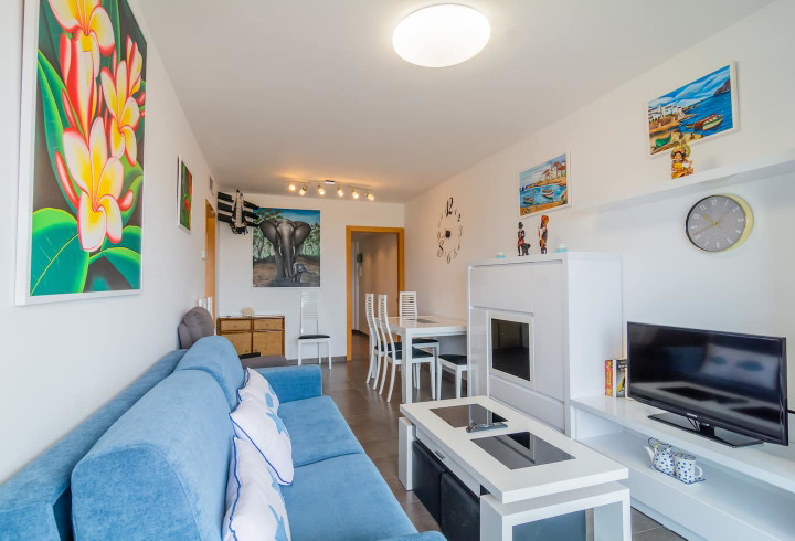 Apartamento Primera Linea De Mar Con Aire Acond. - Cunit