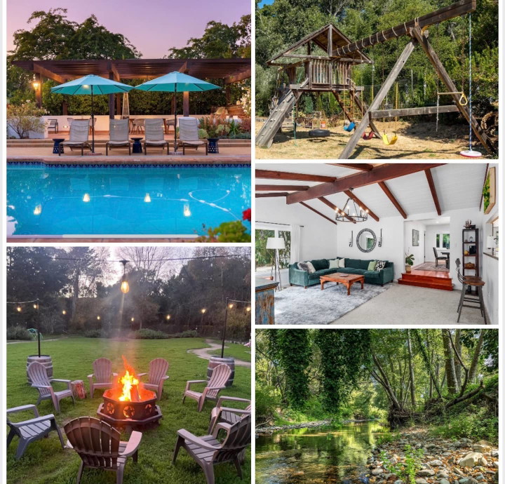 Gated 2-acre Retreat| Pool, Hottub, Near Capitola - Aptos