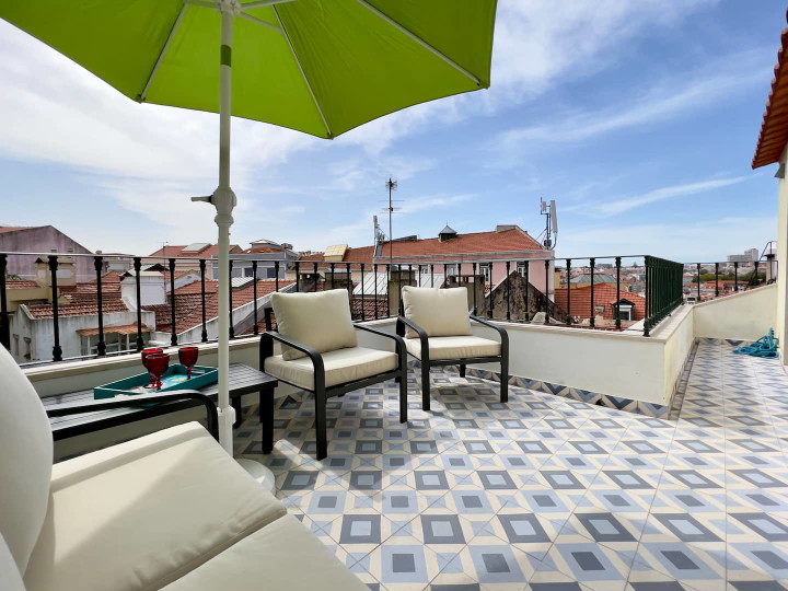 Graça Penthouse With Rooftop Terrace - Alvalade