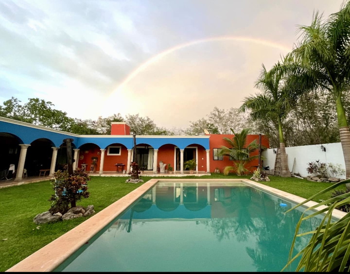 Beautiful Pool Terrace Garden Bbq 25 Min Progreso - Mérida